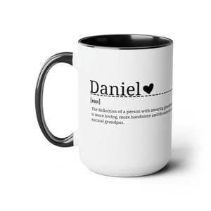 Personalized Name Definition Mug, Personalize Name Coffee Mug With Custom Definition, Custom ...