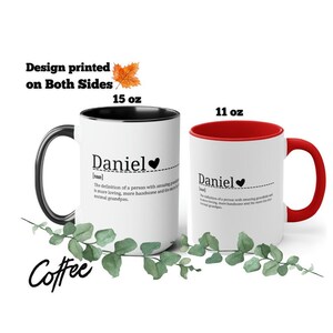 Personalized Name Definition Mug, Personalize Name Coffee Mug With ...