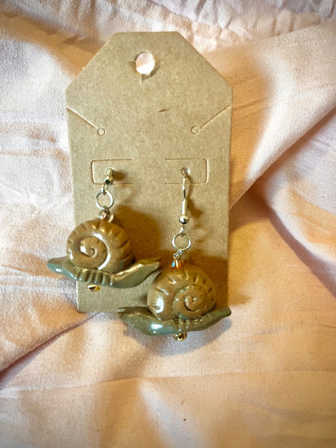 Snail Earrings - Etsy