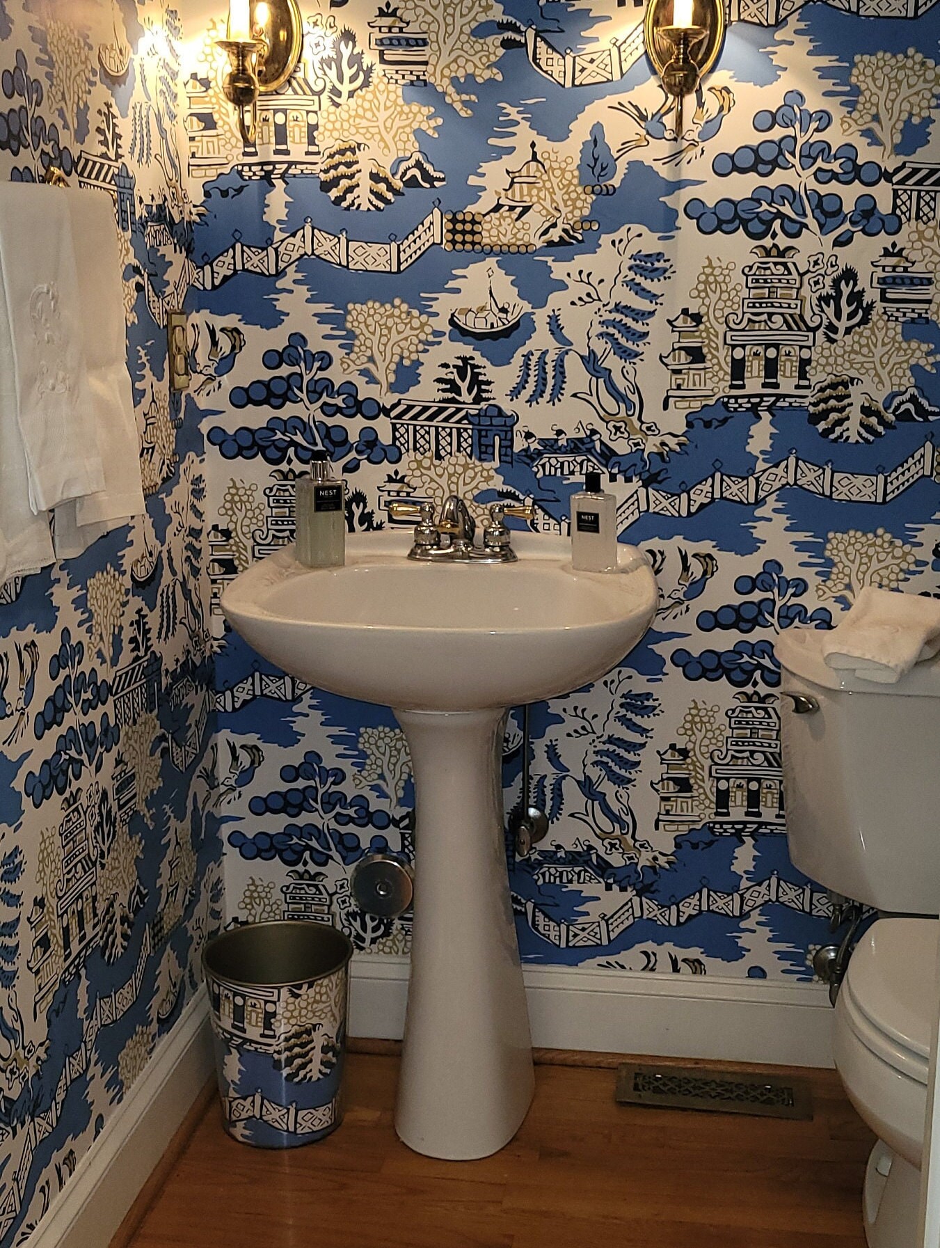 The Forever Can, Wallpaper Wastebasket, Decorative Trashcan, Custom DIY ...