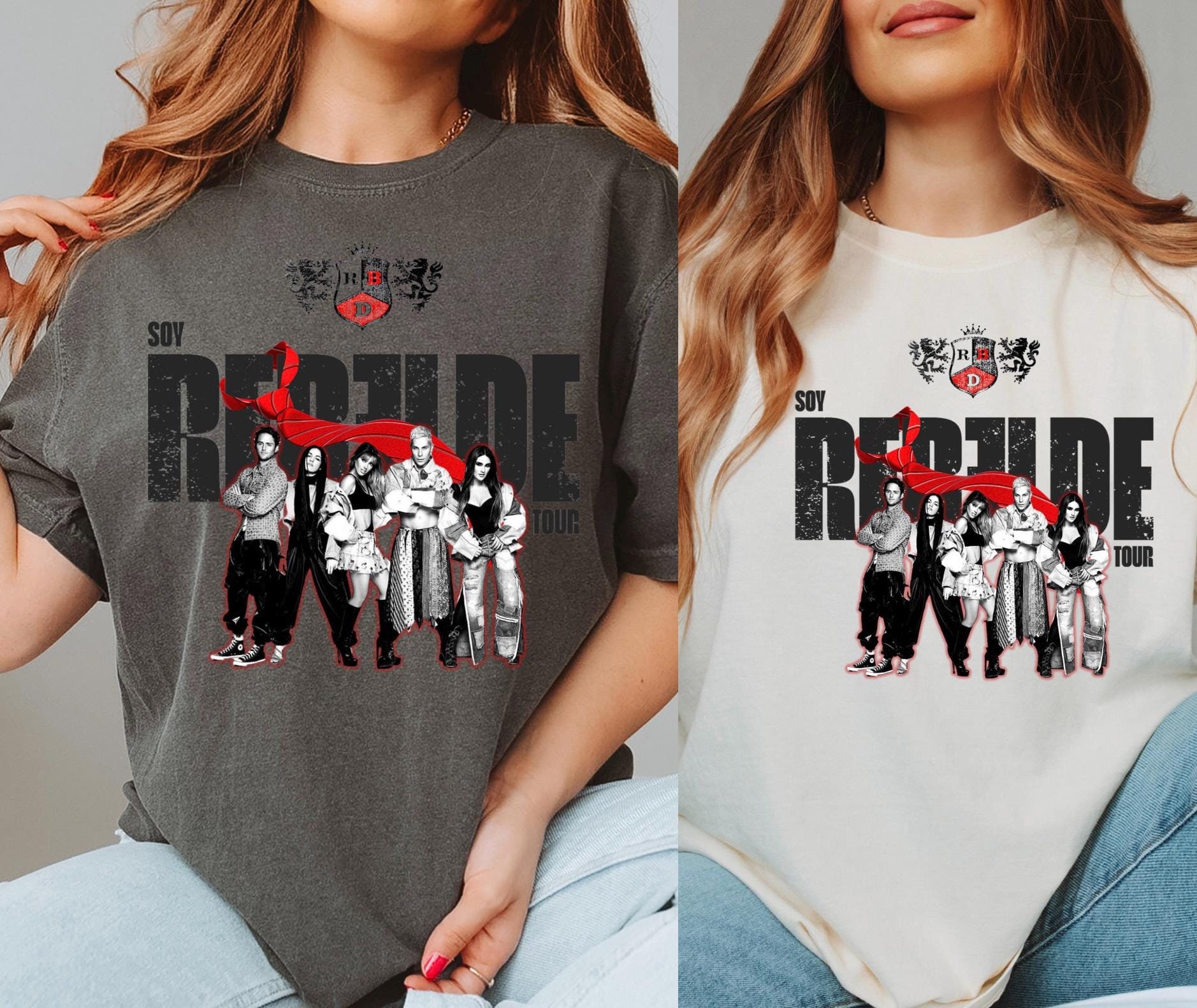 Rebelde Tour T-shirt, Latin Fan Apparel - Etsy