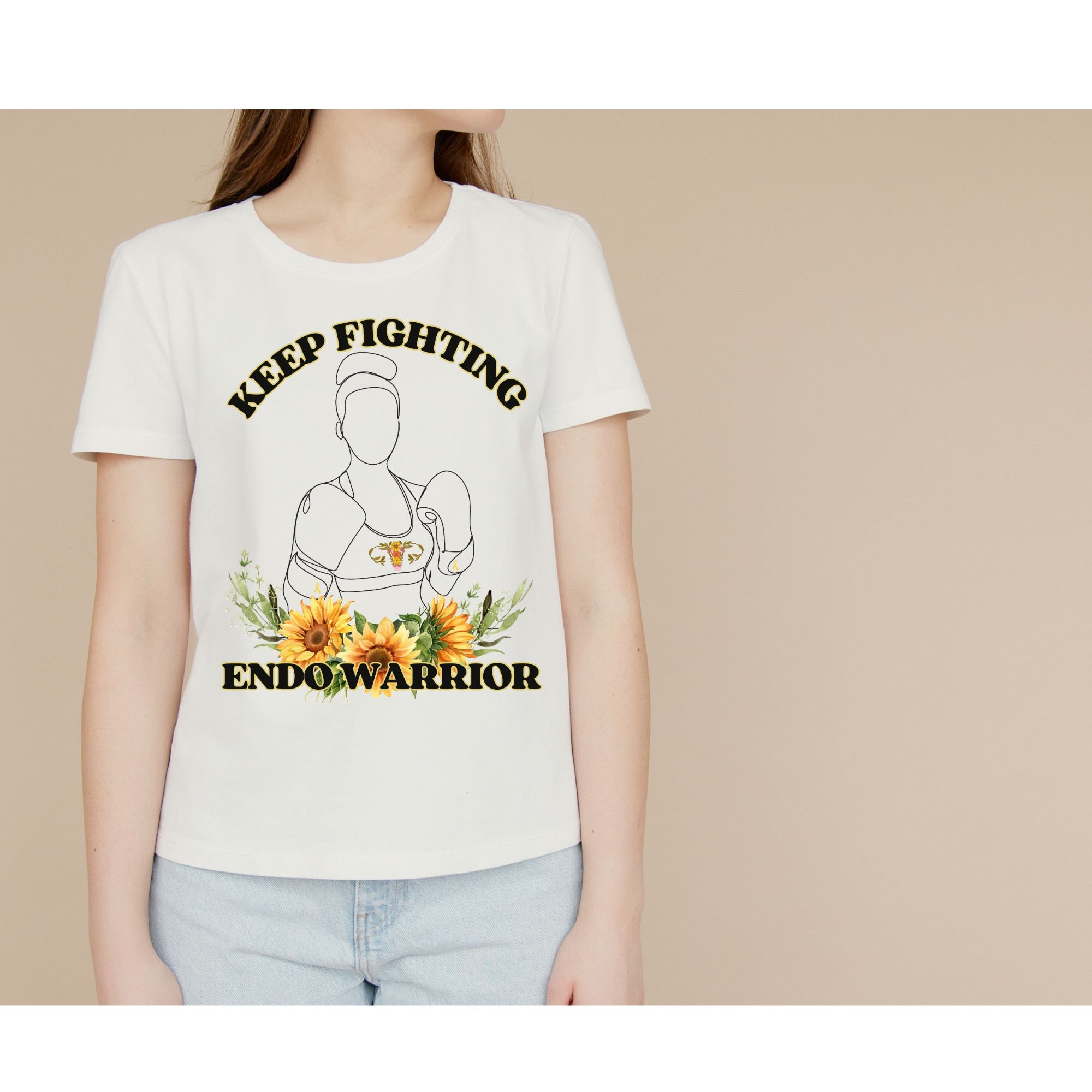 Endo Warrior PNG Keep Fighting PNG Endometriosis Warrior PNG - Etsy