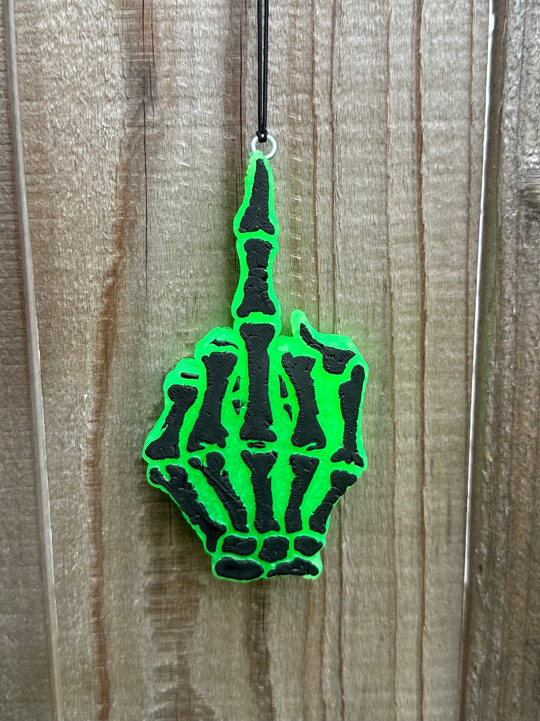 Middle Finger Skeleton Hand Freshie Pick Your Scent - Etsy