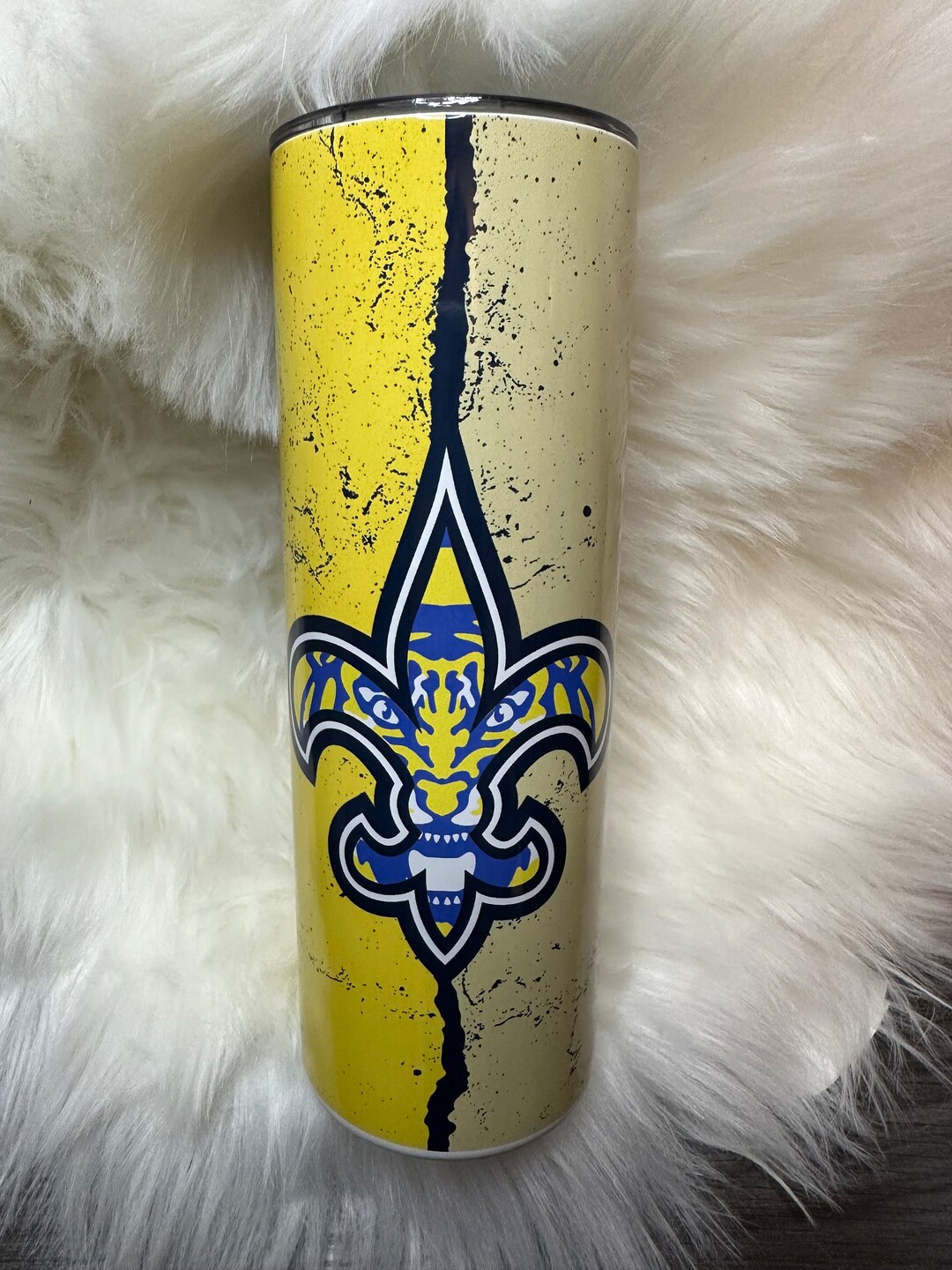 20oz Lsu/saints Split Sublimation Tumbler - Etsy
