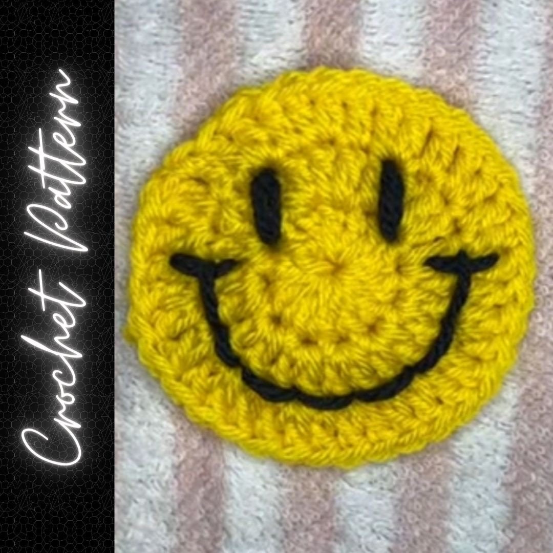 Crochet Pattern Smiley Face - Etsy