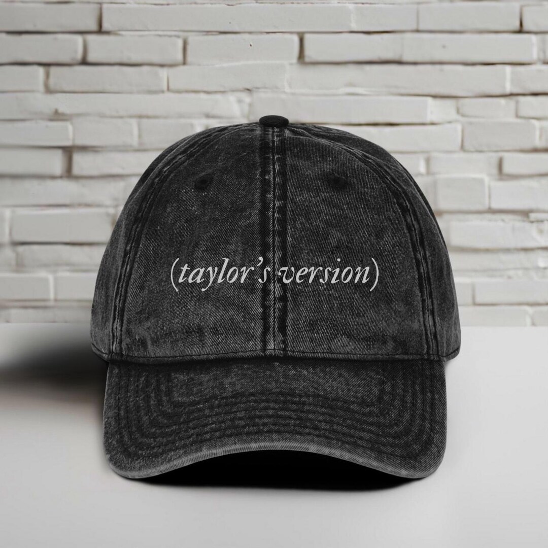 Taylor’s Version Vintage Cotton Twill Cap L Swiftie Merch L Taylor ...