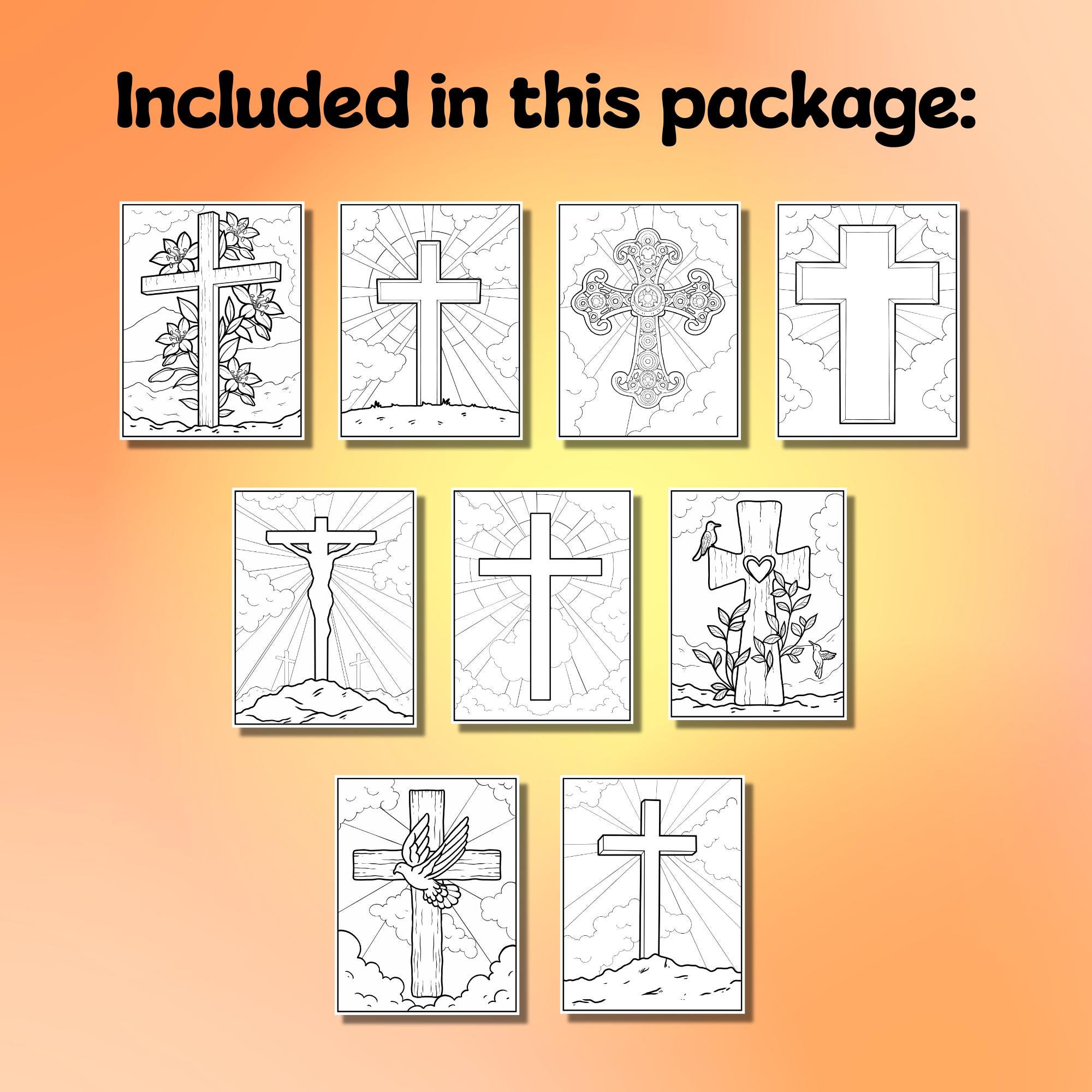 Easter Sunday Coloring Pages, Religious Coloring Pages, Printable ...