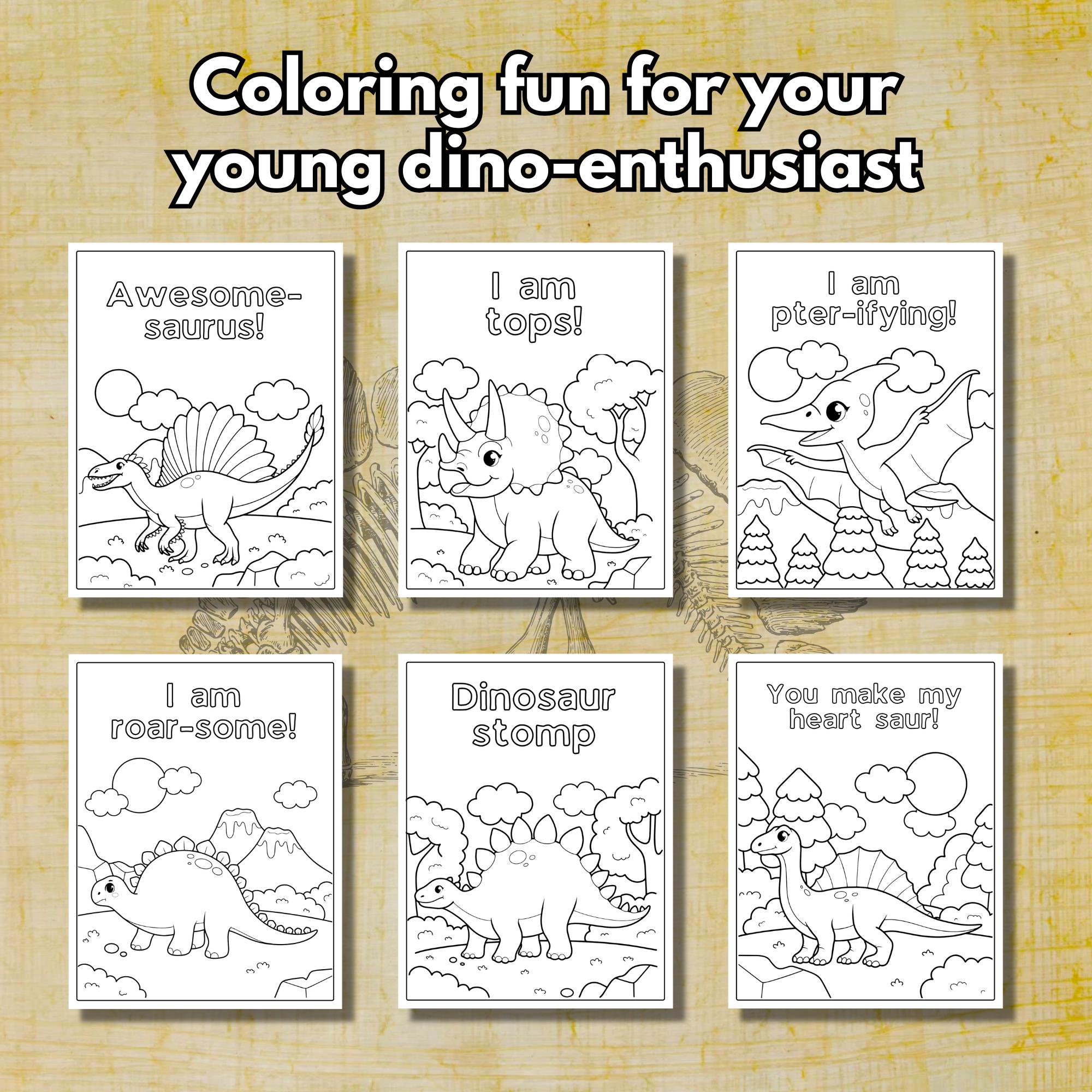 12 Dinosaur Coloring Pages, Dinosaur Coloring Pages, Kids Printable ...