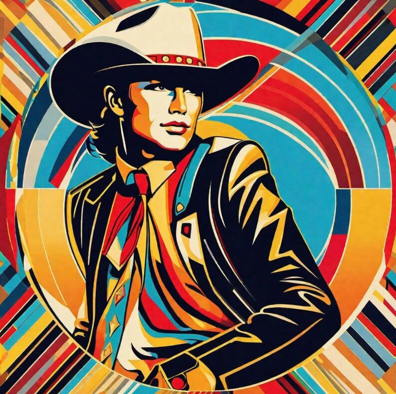 Cowgirl Poster - Etsy