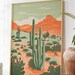 CACTUS Art, Cactus Print Poster, Modern Western Farmhouse Decor ...