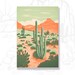 CACTUS Art, Cactus Print Poster, Modern Western Farmhouse Decor ...