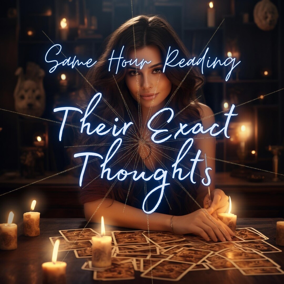 Same Hour Psychic Tarot Reading: Exact Thoughts & Feelings - Etsy