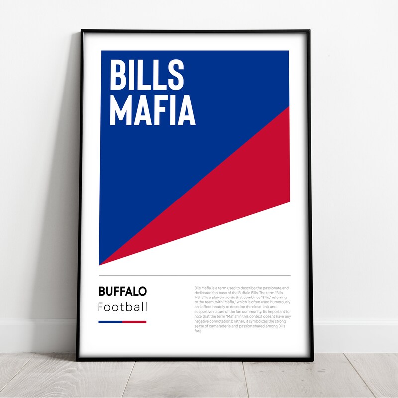 Buffalo Bills Poster - Etsy