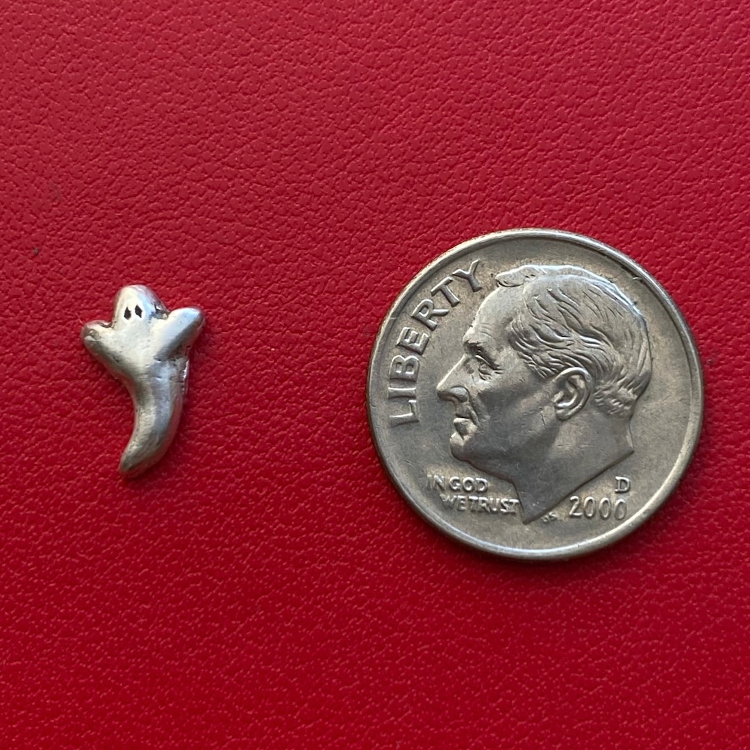 Sterling Silver Squiggly Ghost; Ghost Casting; Hand Carved for ...