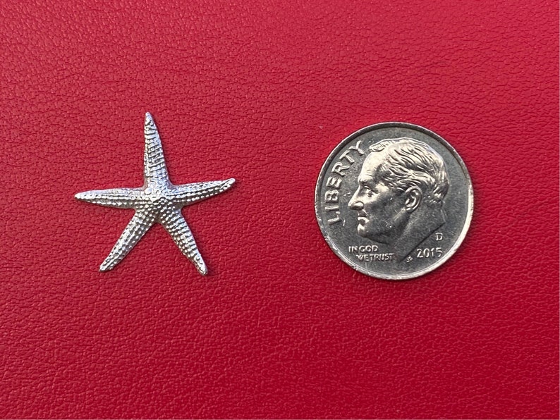 925 Sterling Silver Starfish Casting for Jewelry Making, Ocean Inspired ...