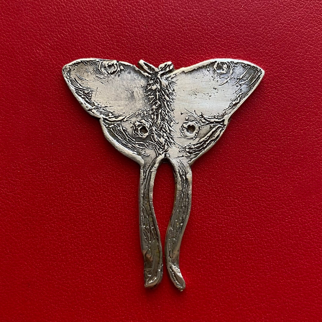 Sterling Silver Moth; Moth Casting; Hand Carved for Soldering Jewelry ...
