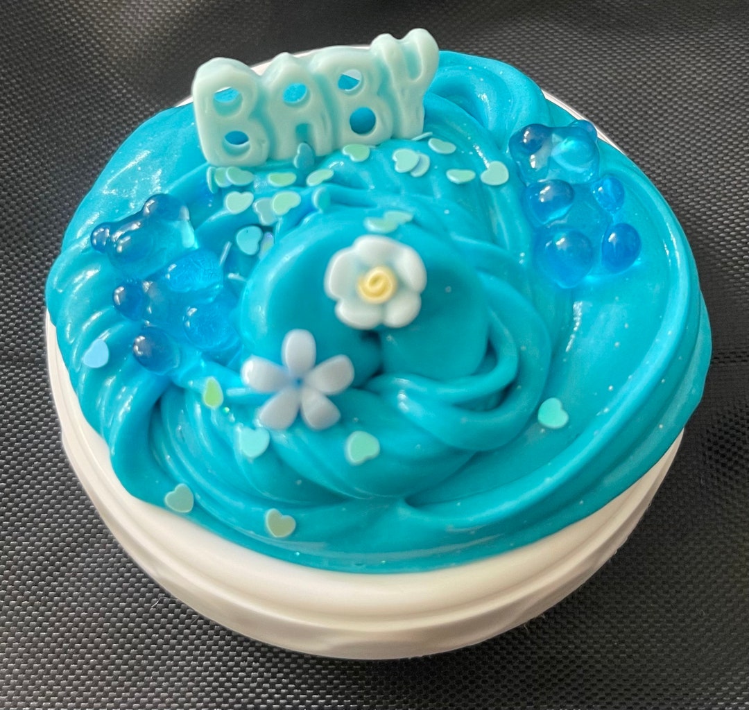 New Kids Homemade Slime Gender Reveal Boy Slime - Etsy