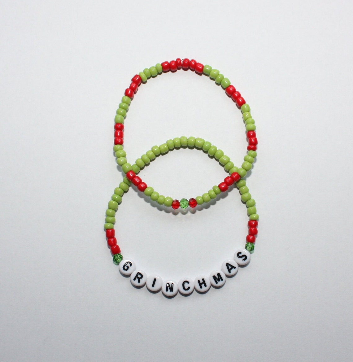 Grinchmas Beaded Bracelet Stack | the Grinch Who Stole Christmas - Etsy