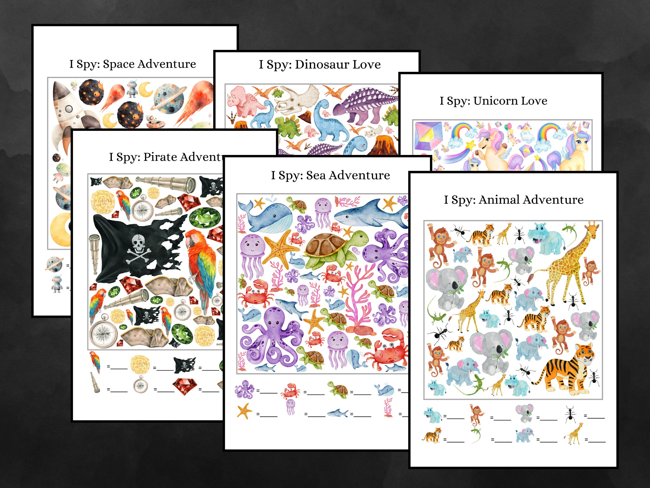 I Spy Bundle 1 - Etsy