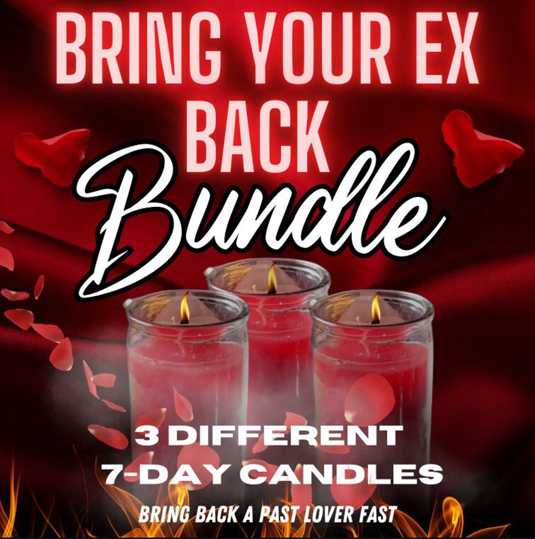 Bring Your Ex Back bundle 7 Day Candles Love Reconcillation Candles - Etsy
