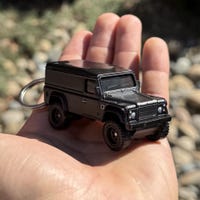 Land Rover Defender 90 Range Rover Gray Keychain Hot Wheels Matchbox - Etsy
