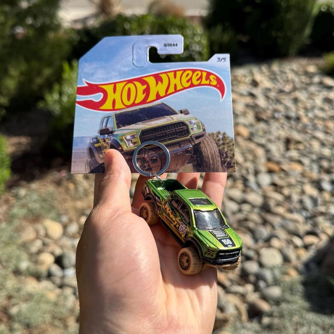 Ford F150 Raptor Keychain, Ford Raptor Green Keyring - Etsy