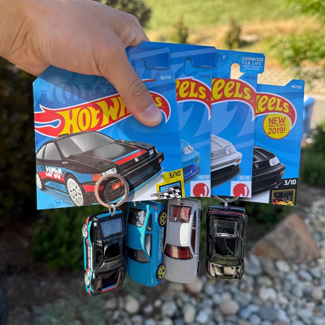 1988 Honda CRX Keychain, Honda CR-X Keyring, 1980s Honda Accessories ...