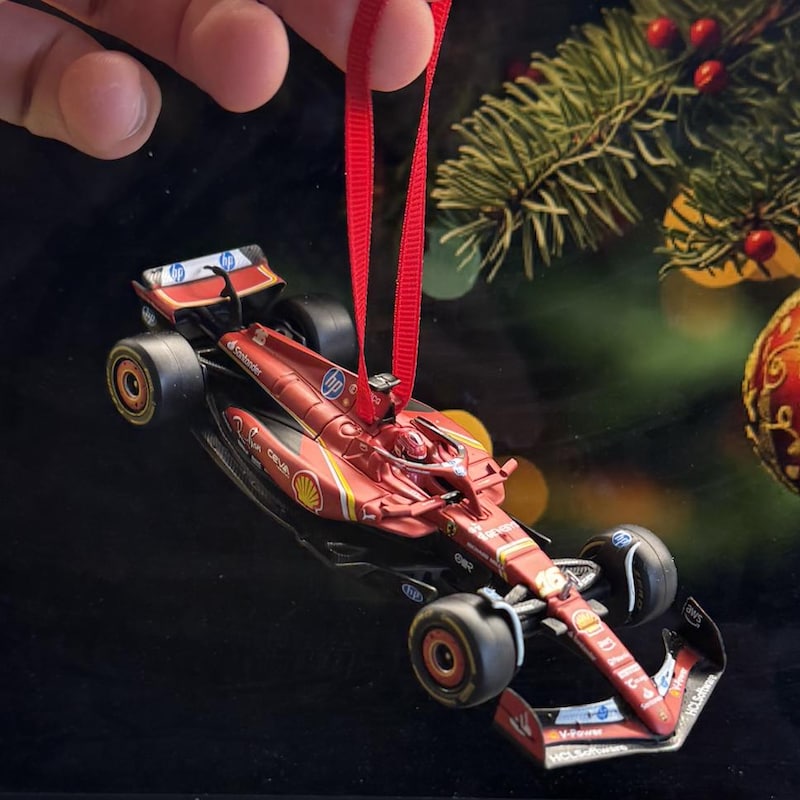 F1 Mclaren Christmas Decoration - Etsy