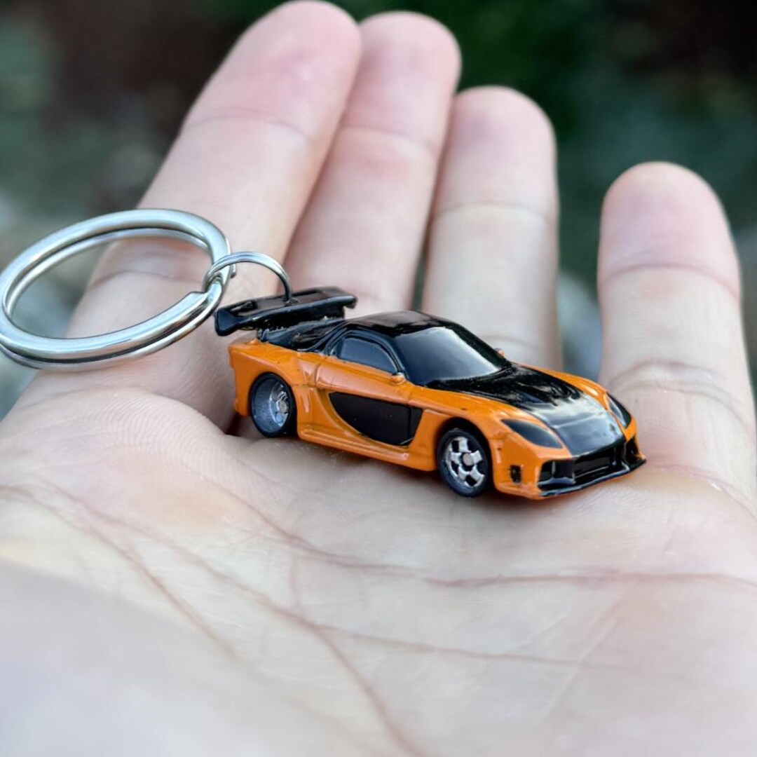 Han’s Mazda RX-7 Fast and Furious Mini Keychain Keyring Accessories ...