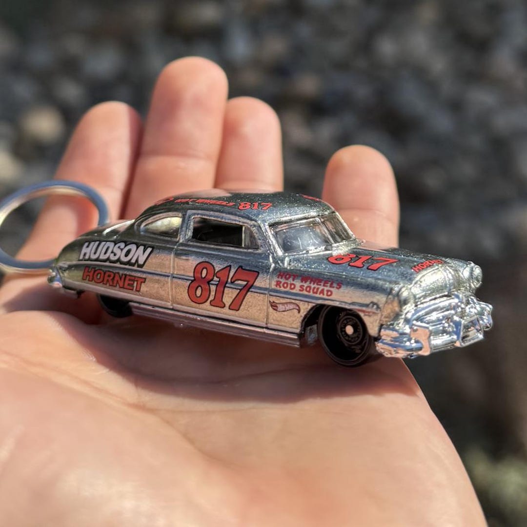 1952 Hudson Hornet Keychain, NASCAR Racing Charm - Etsy
