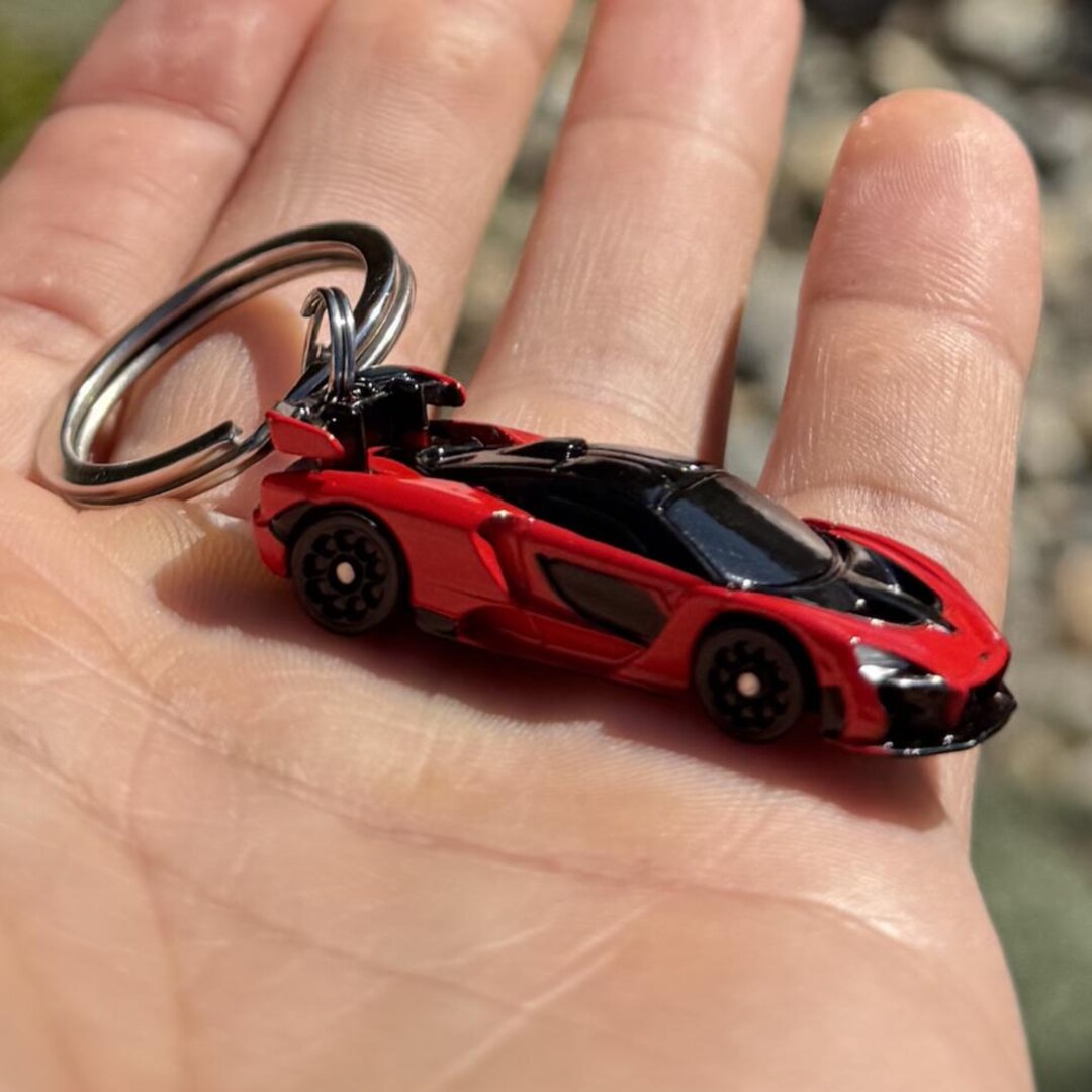 Fast and Furious Mclaren Senna Red Keychain Keyring Accessories Mini ...
