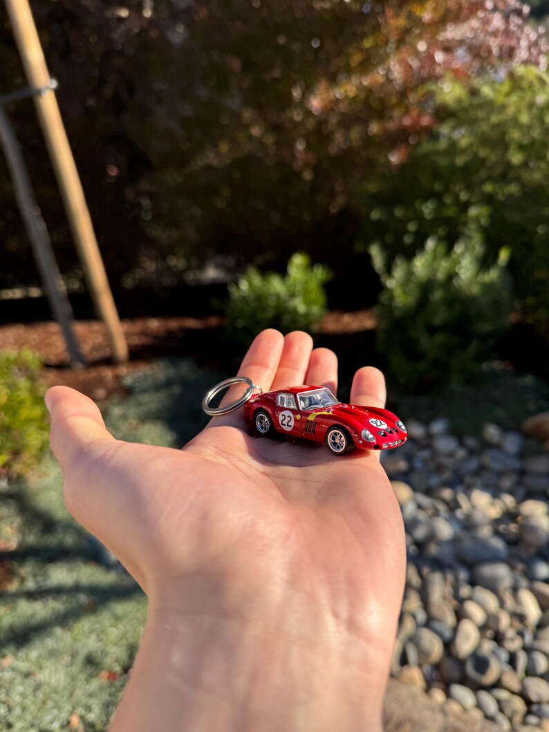 Ferrari 250 GTO Red Mini Keychain Gran Turismo Omologato Keyring ...