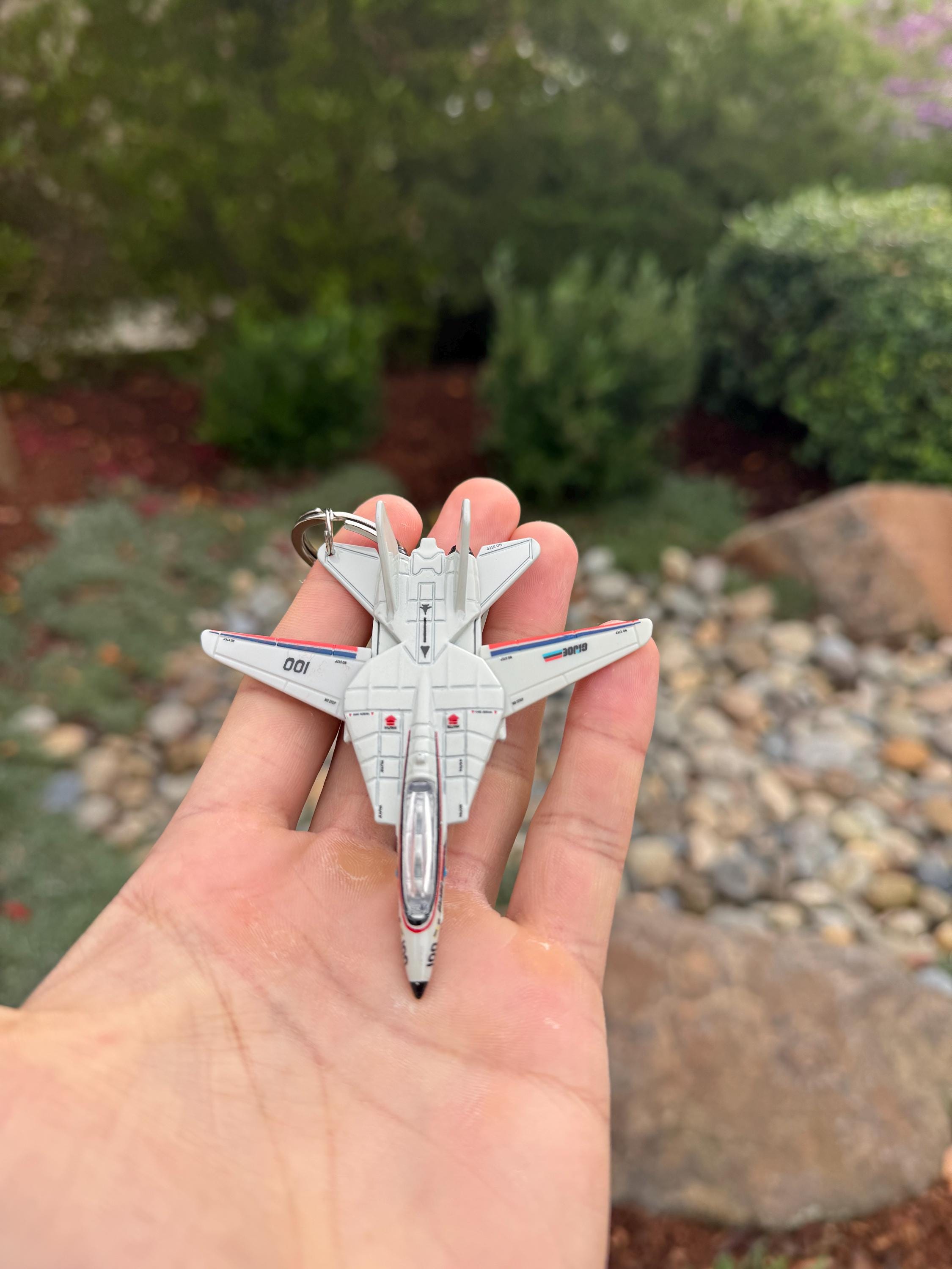 G.I. Joe Sky Striker F-14 Tomcat Keychain Keyring Accessories Mini ...