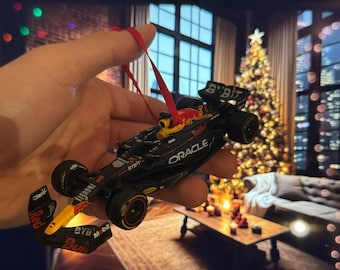 F1 Carlos Sainz Ferrari 55 Christmas Ornament Formula One - Etsy