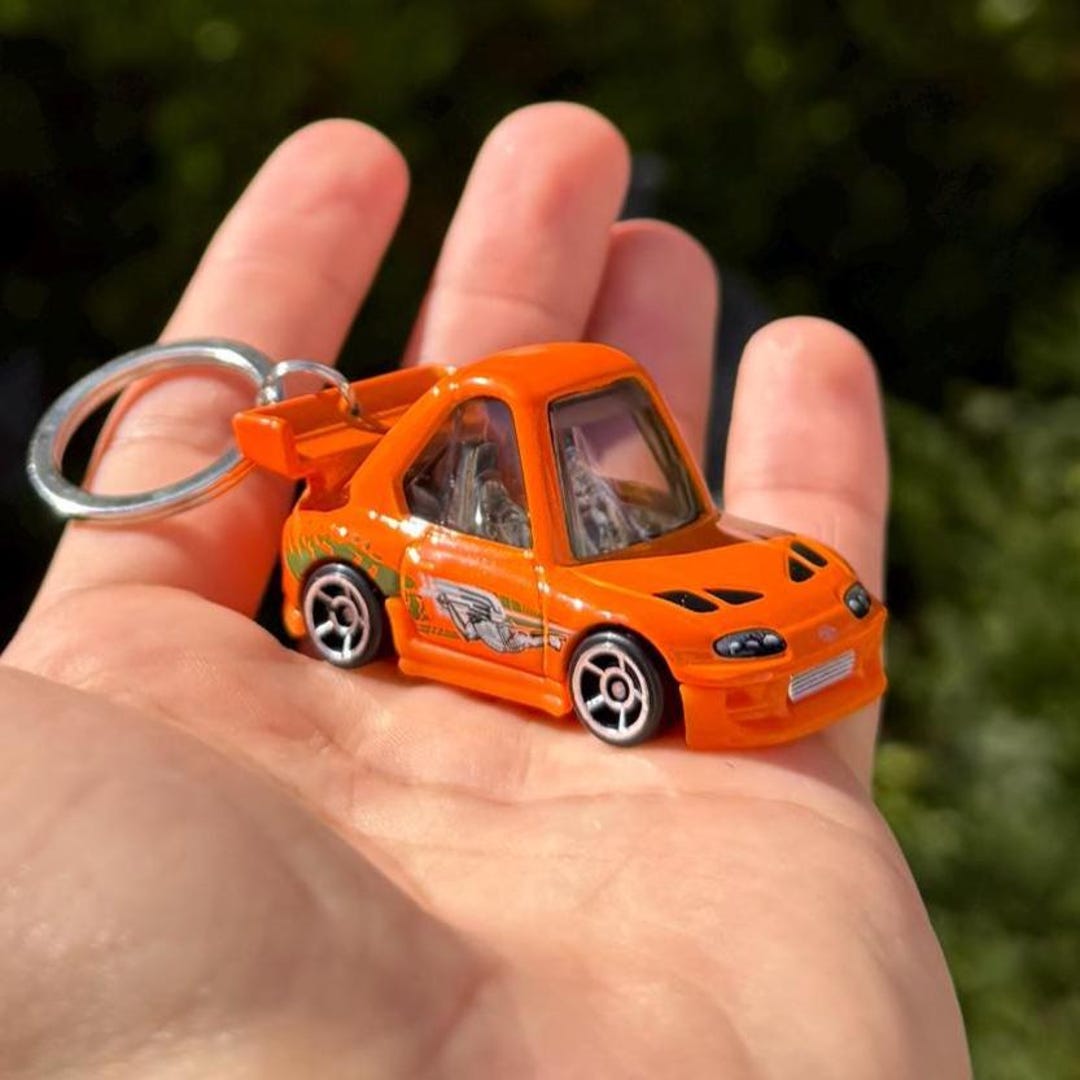Fast and Furious Toyota Supra Keychain, Brian O’conner Car Charm - Etsy