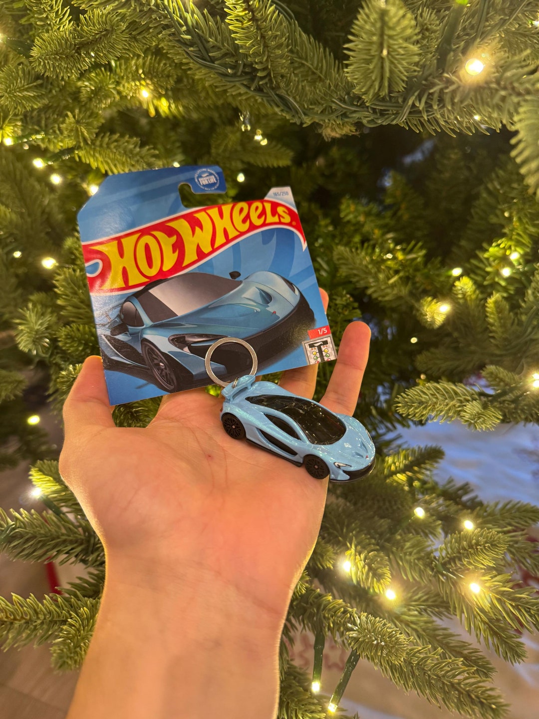 Mclaren P1 Keychain, Baby Blue Mclaren Keyring, Cool Car Accessories - Etsy