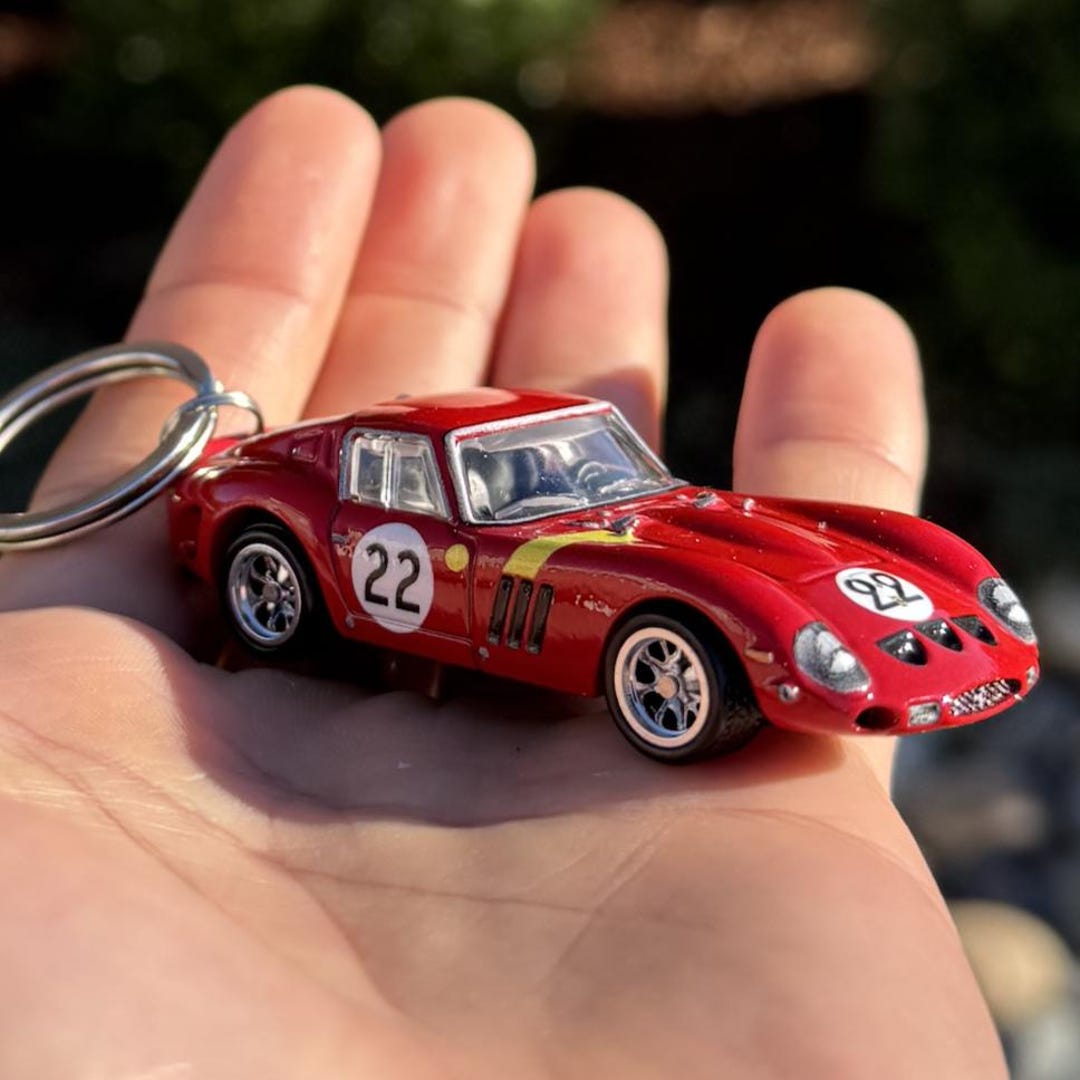 Ferrari 250 GTO Red Mini Keychain Gran Turismo Omologato Keyring ...