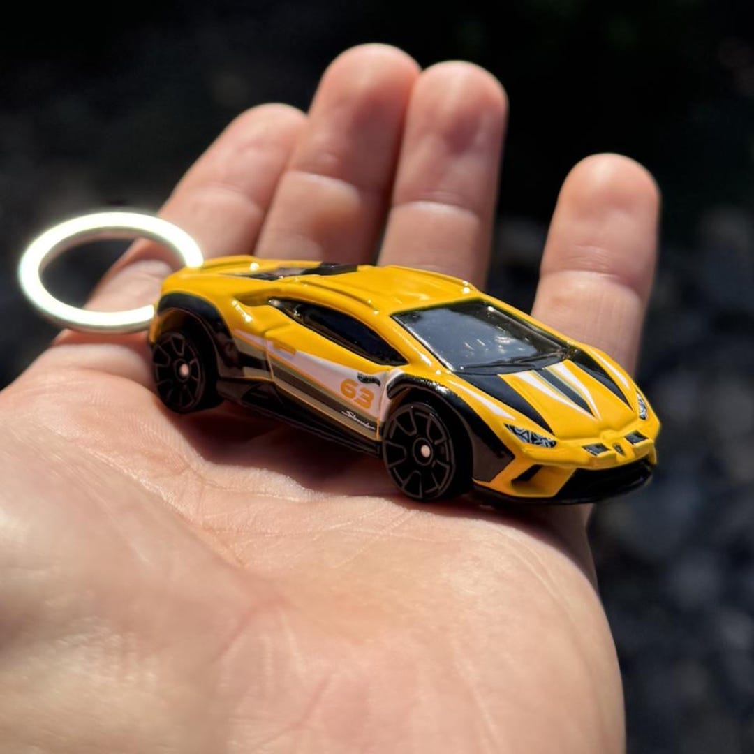 Lamborghini Keychain Gift, Lambo Huracan Sterrato Keyring, Lamborghini ...