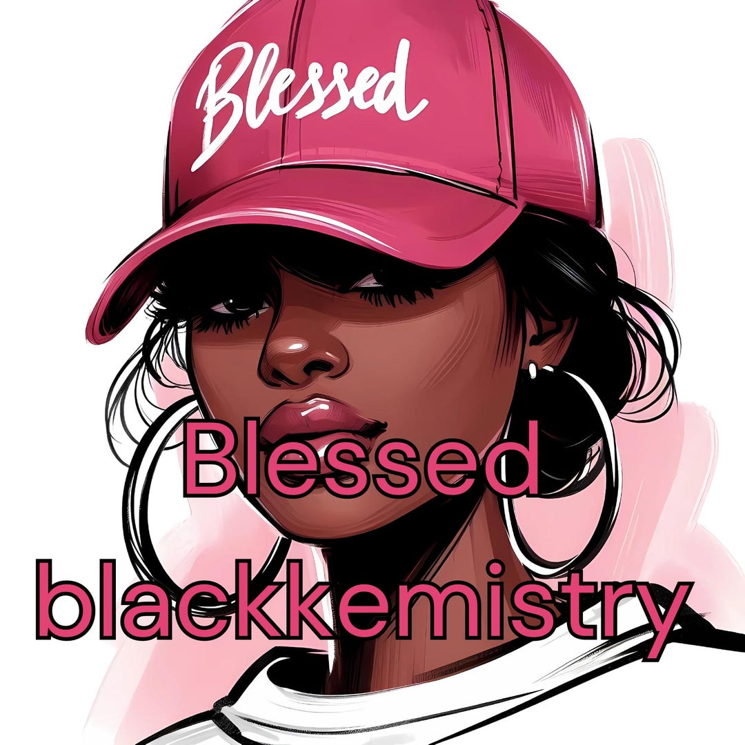 Blessed Baseball Cap African American Stylish African American-inspired ...