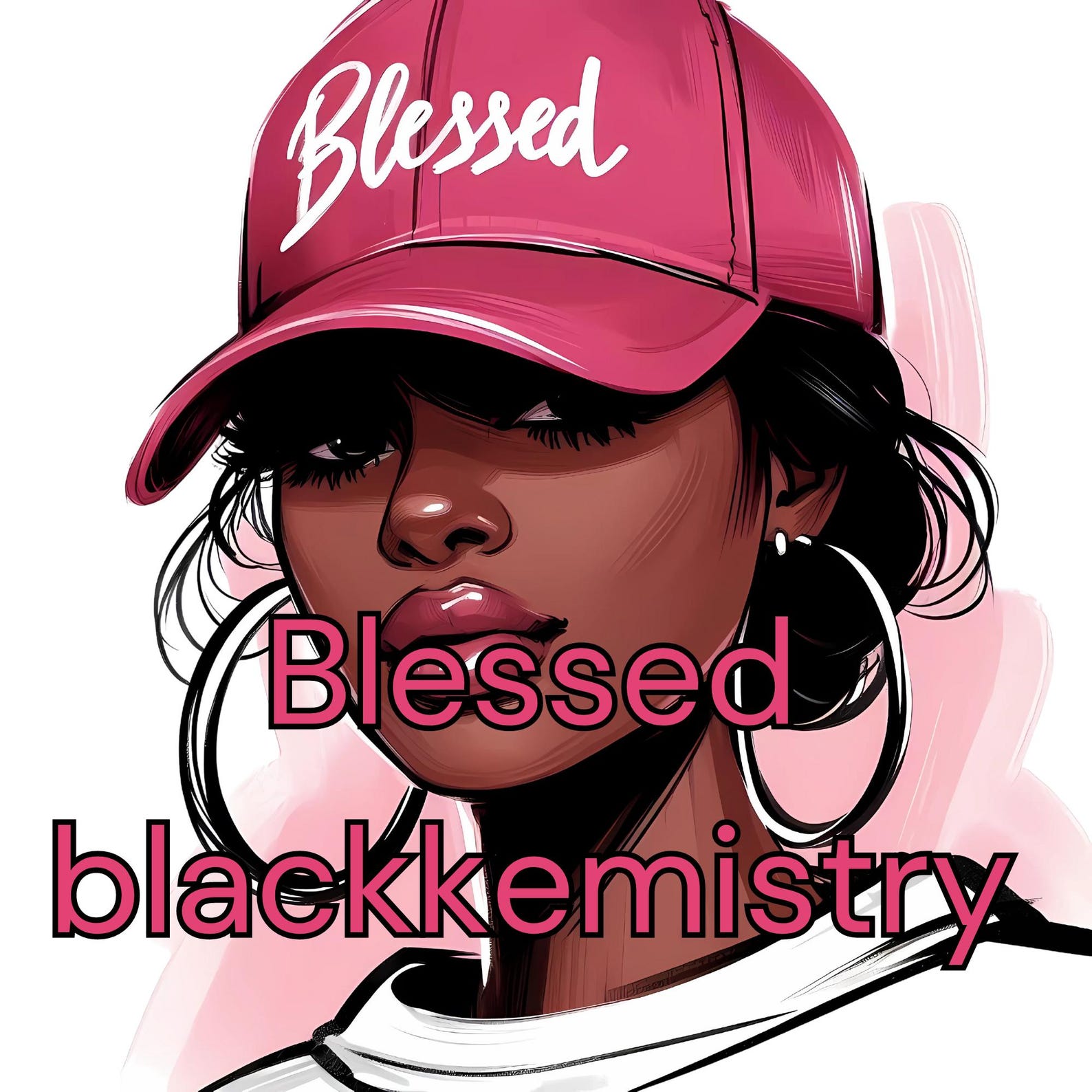 Blessed Baseball Cap African American Stylish African American-inspired ...