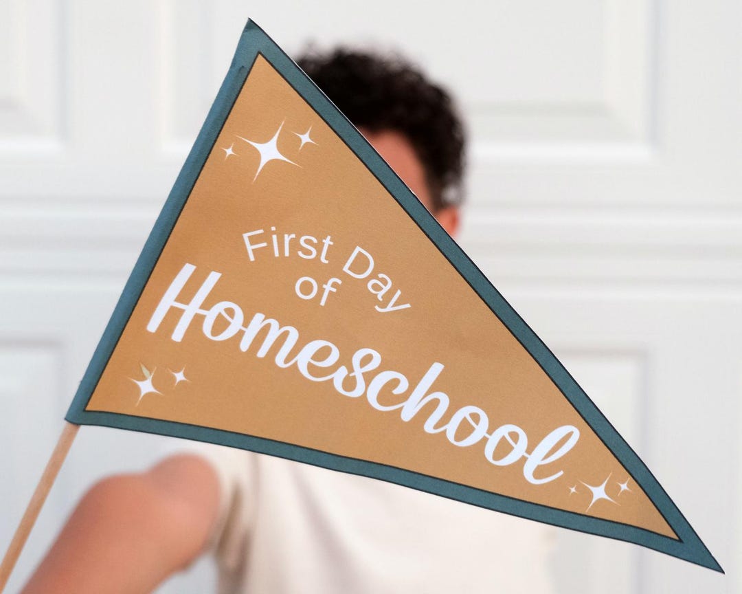 YELLOW First Day of School Flags | Last Day of School | PK-12 ...