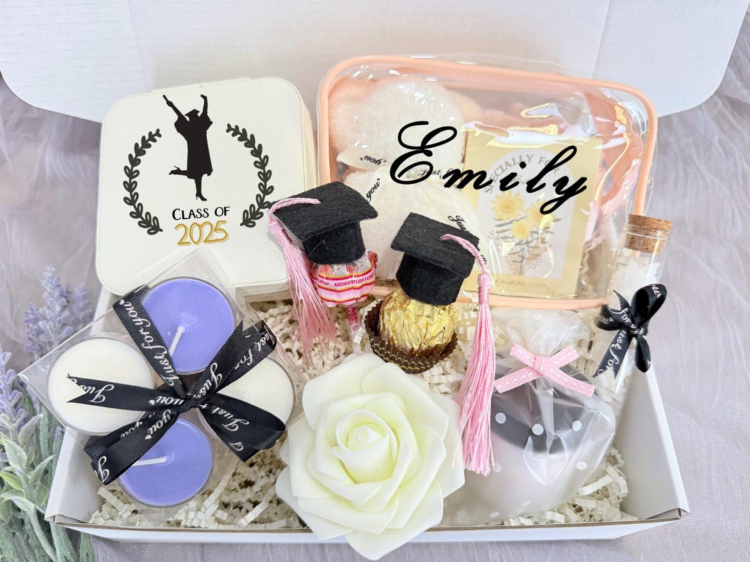 Personalized Graduation Memory Box: Unique Class of 2025 Keepsake Gift ...