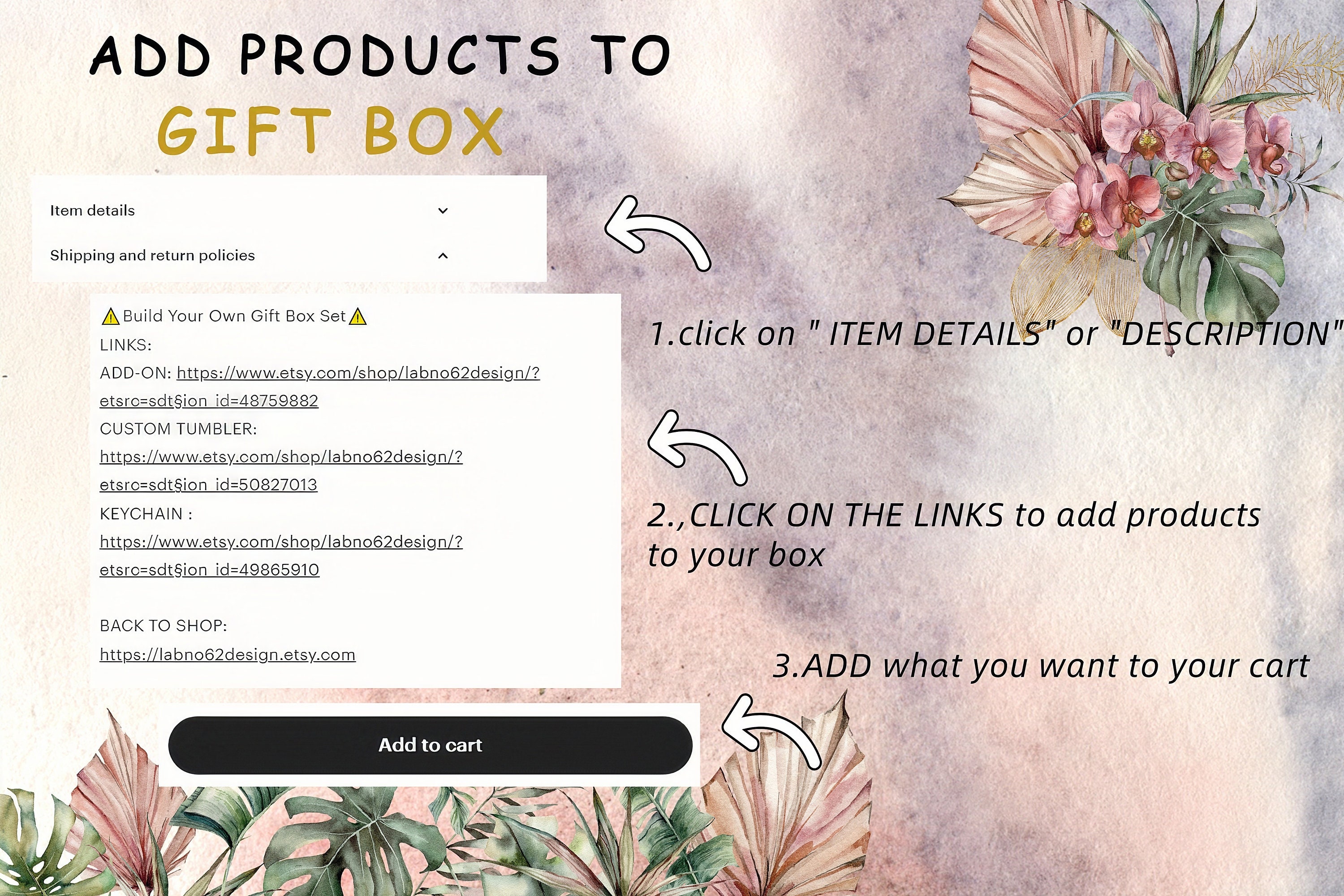 Build a Box Gift Start Here !create Your Own Custom Gift Box,custom ...
