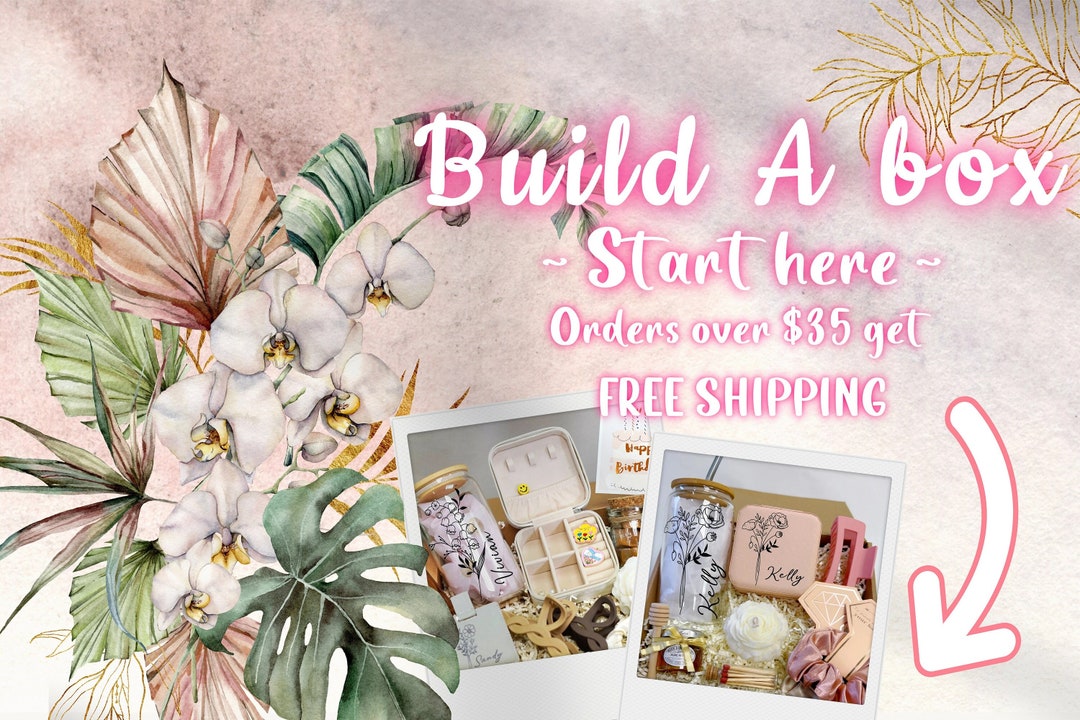 Build a Box Gift Start Here !create Your Own Custom Gift Box,custom ...