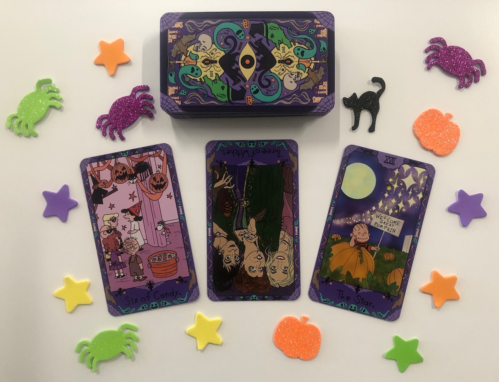 The Spooky Tarot, a Tarot Deck of Halloween Horror - Etsy