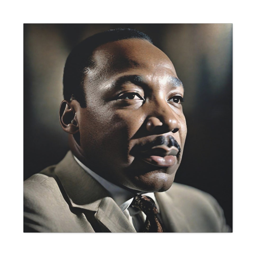 Martin Luther King Print Martin Luther King Wall Décor Mlk Print Martin ...