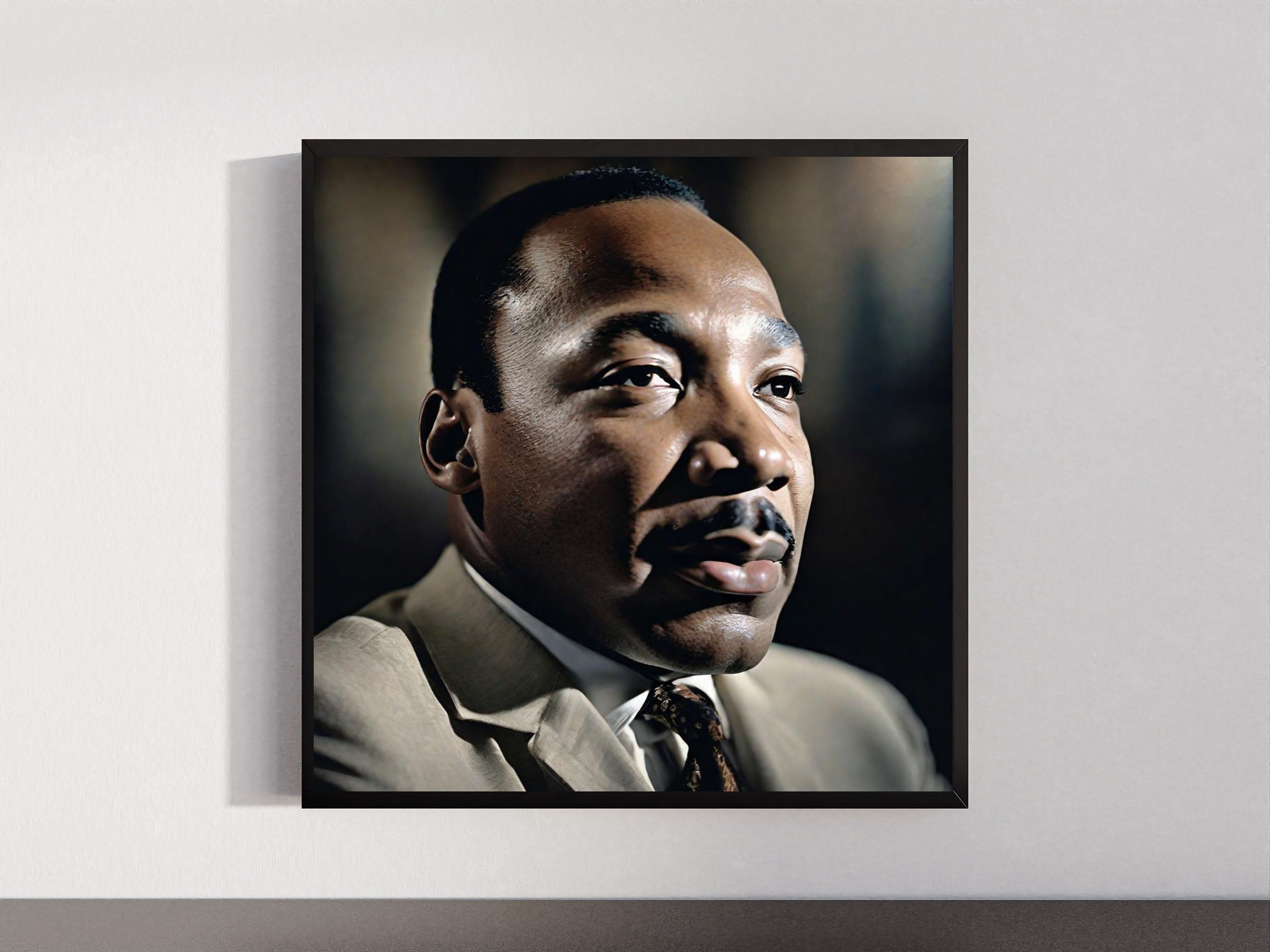 Martin Luther King Print Martin Luther King Wall Décor Mlk Print Martin ...
