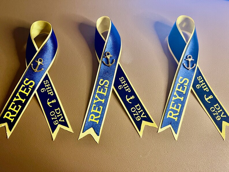 NAVY Ribbon US Navy Graduation - Etsy