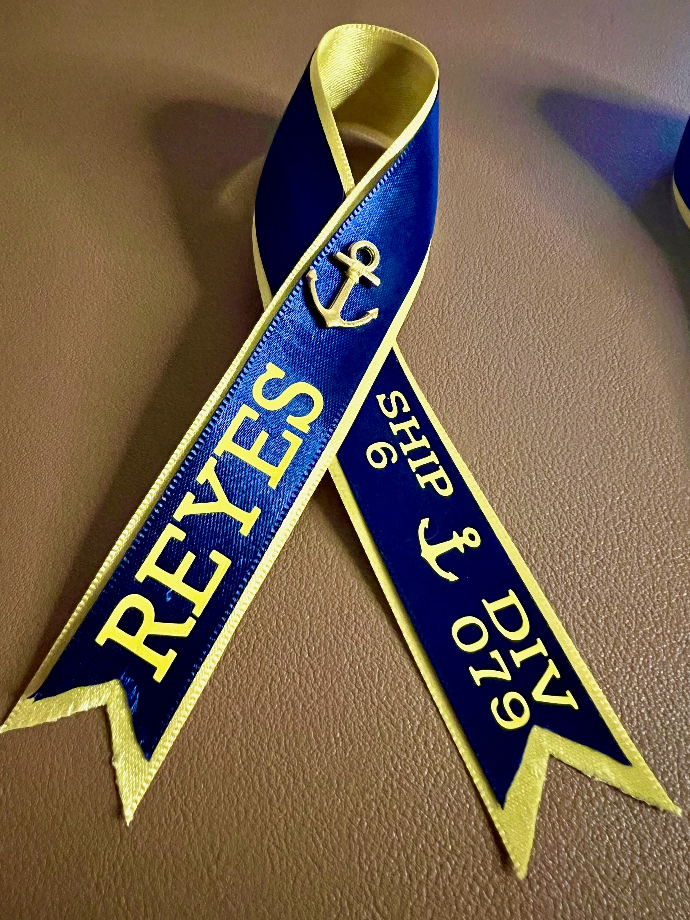 NAVY Ribbon US Navy Graduation - Etsy