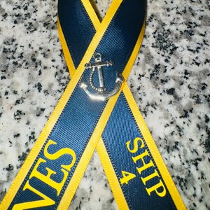 NAVY Ribbon US Navy Graduation - Etsy